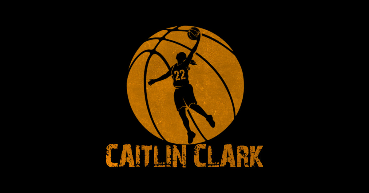 caitlin clark - Caitlin Clark 22 - Sticker | TeePublic