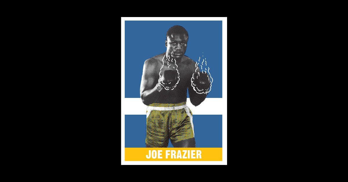 Smokin' Joe Frazier - Boxing - Sticker | TeePublic