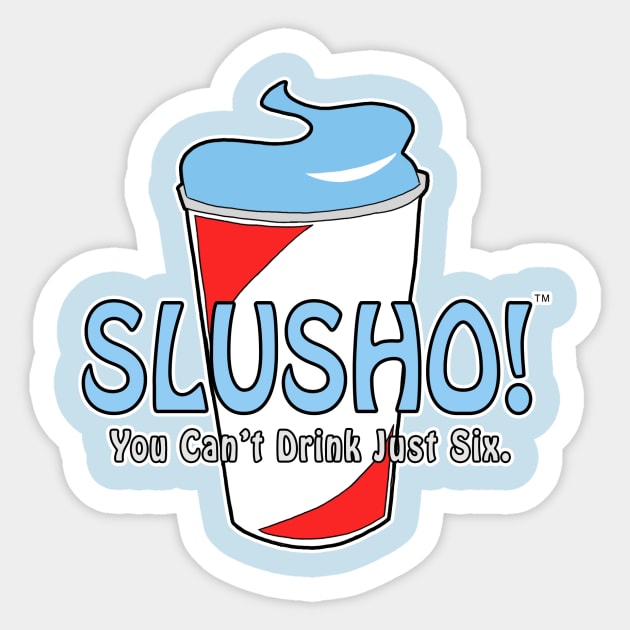 TSHIRT - Slusho! - Slusho - Sticker | TeePublic