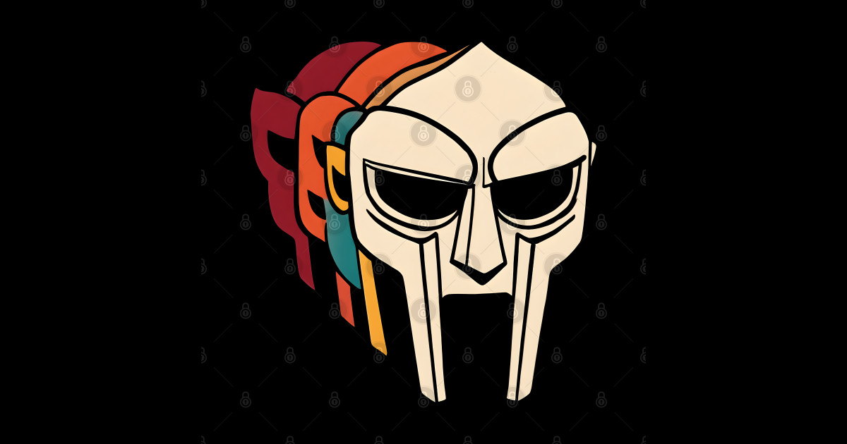 Pop-Art MF DOOM Mask Cascade - Pop Art Mf Doom - Hat | TeePublic