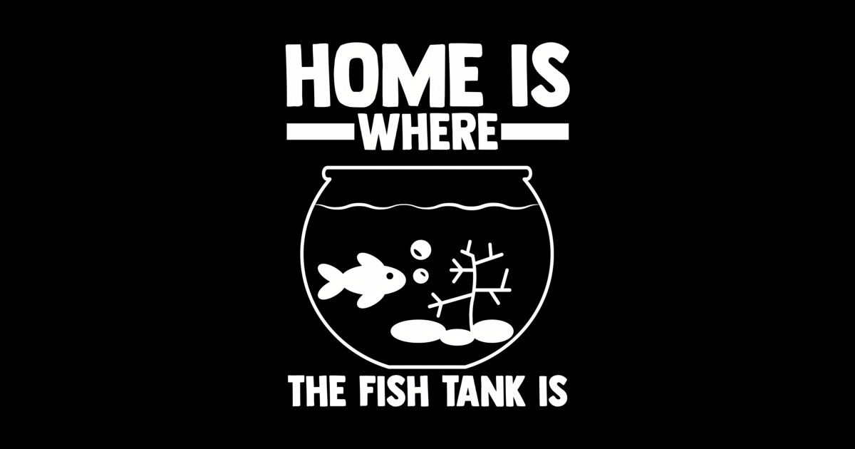 Fish Aquaristic Aquarium - Fish Tank - Sticker | TeePublic