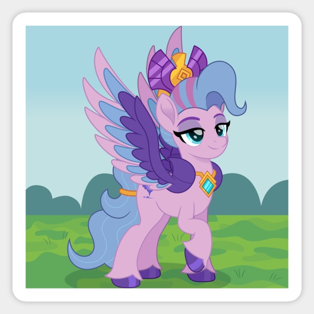Queen Haven scene - My Little Pony - Sticker | TeePublic