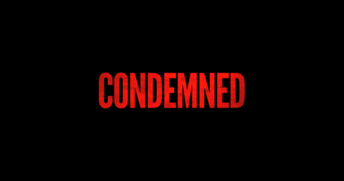 Condemned Series Title - Grunge Designs - Sticker | TeePublic