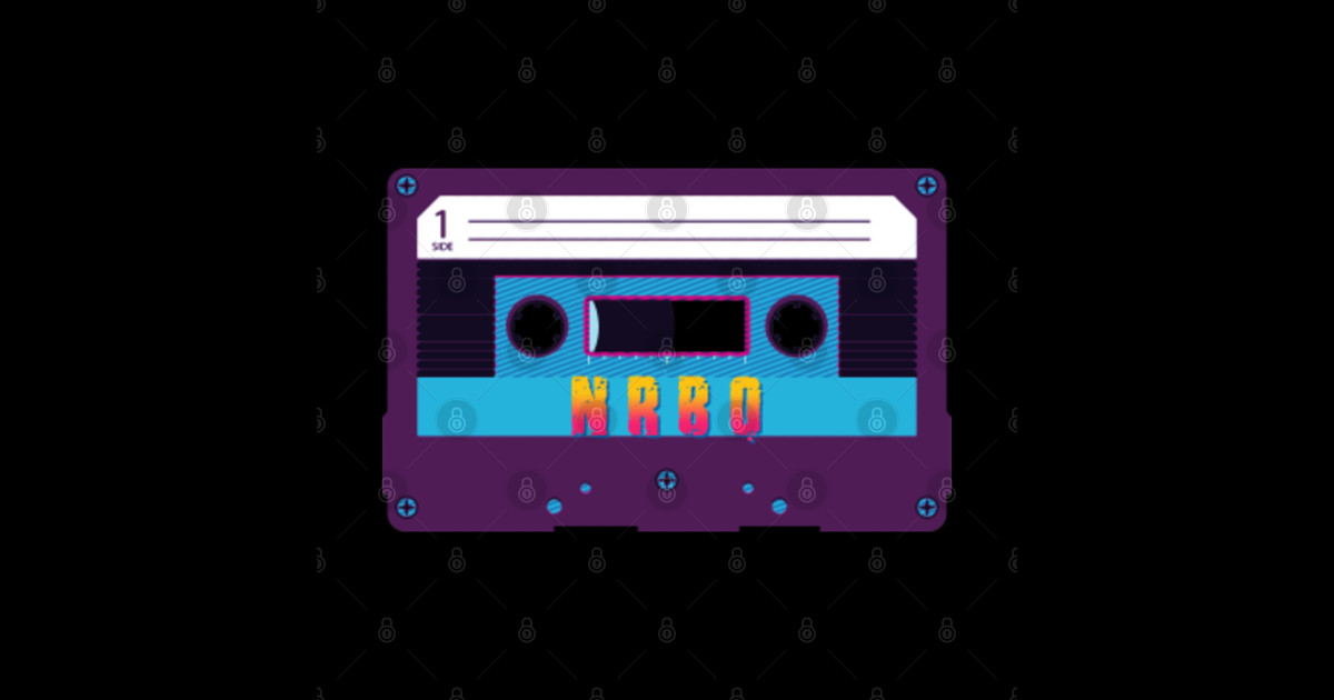 nrbq | cassette retro 80s - Nrbq - Sticker | TeePublic
