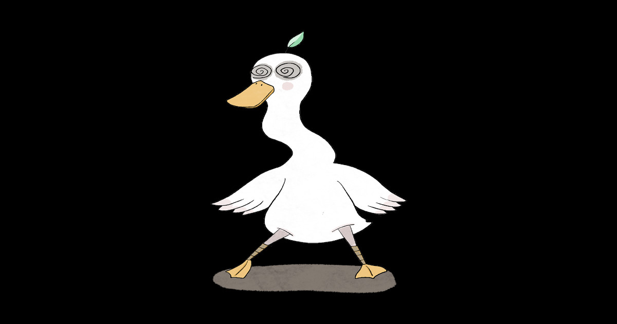 Doo Doo duck dancer - Duck Dancer - Sticker | TeePublic