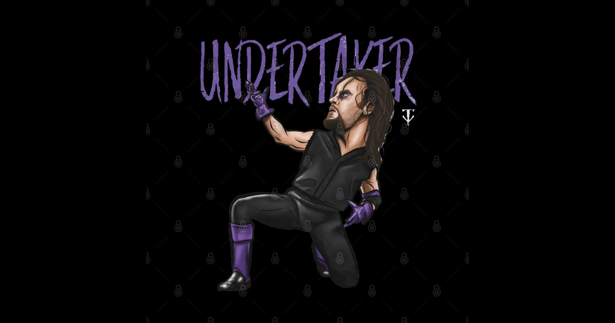 Undertaker Cartoon - Undertaker - Sticker | TeePublic
