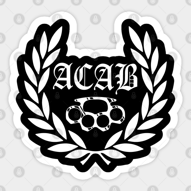 ACAB | 1312 - Acab - Sticker | TeePublic