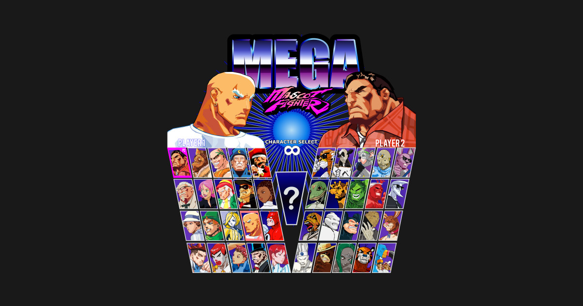 Mega Mascot Fighter - Anime And Manga - T-Shirt | TeePublic