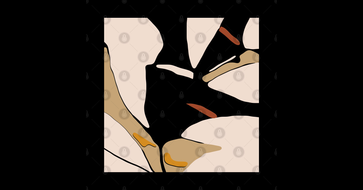 Original abstract modern minimalist design art - Abstract Design - Sticker | TeePublic