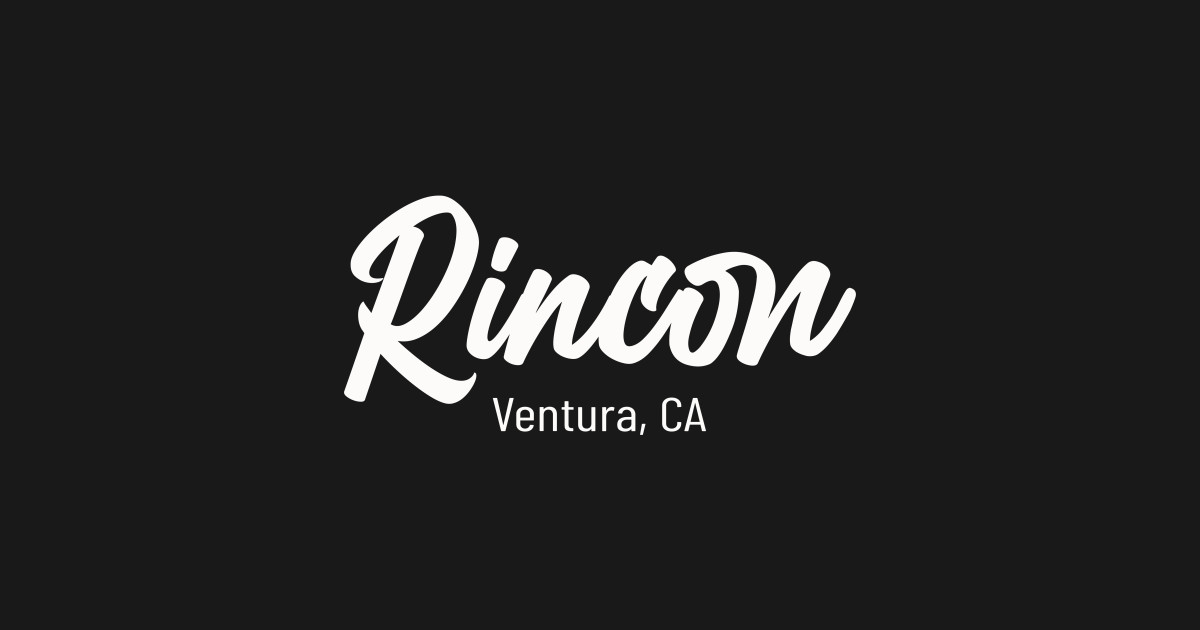 Rincon Front and Back - Rincon California - T-Shirt | TeePublic