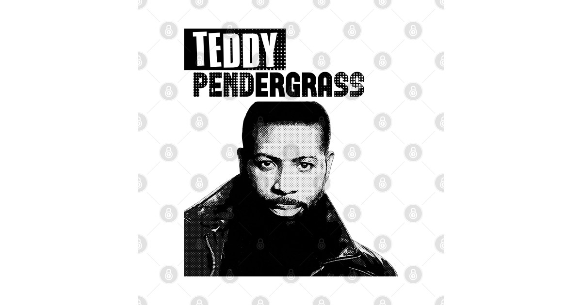 Teddy pendergrass // Style retro // Halftone - Old School - T-Shirt ...