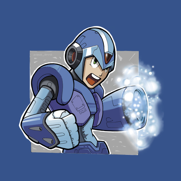 MEGA POWER! - Mega Man - T-Shirt | TeePublic