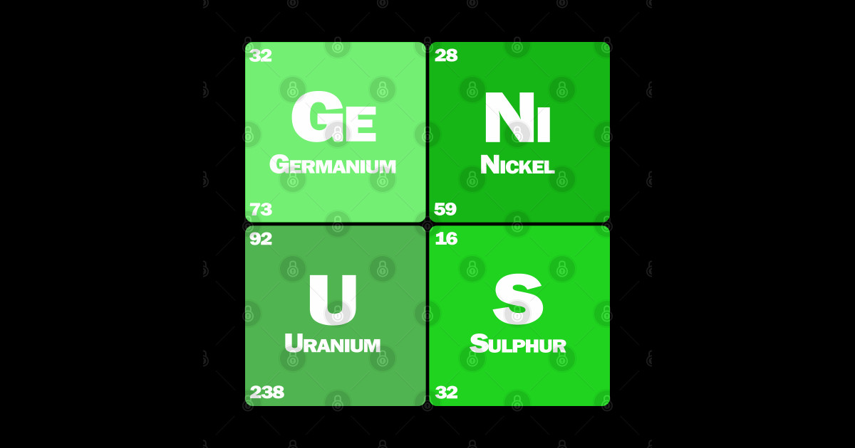 Genius - Genius - Sticker | TeePublic