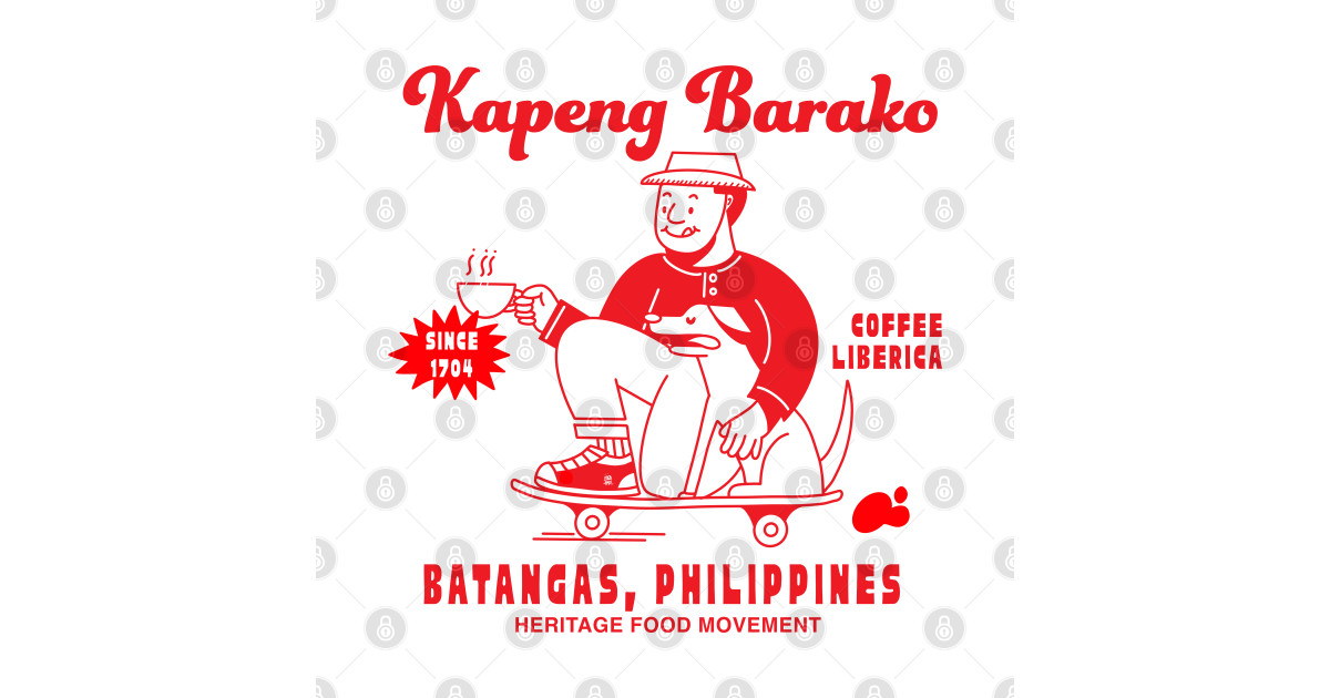 BATANGAS COFFEE PHILIPPINES FILIPINO SHIRT BACK PRINT - Batangas - T ...