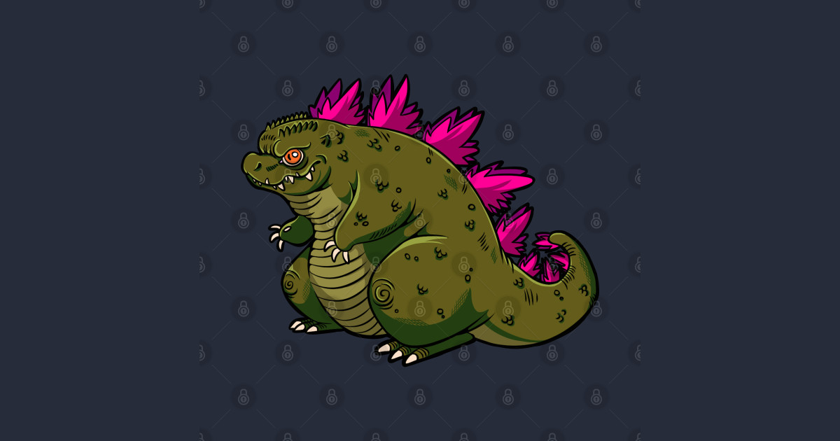 Fatzilla! - Godzilla - T-Shirt | TeePublic