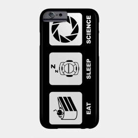 Eat, Sleep, Science - Portal - T-Shirt | TeePublic