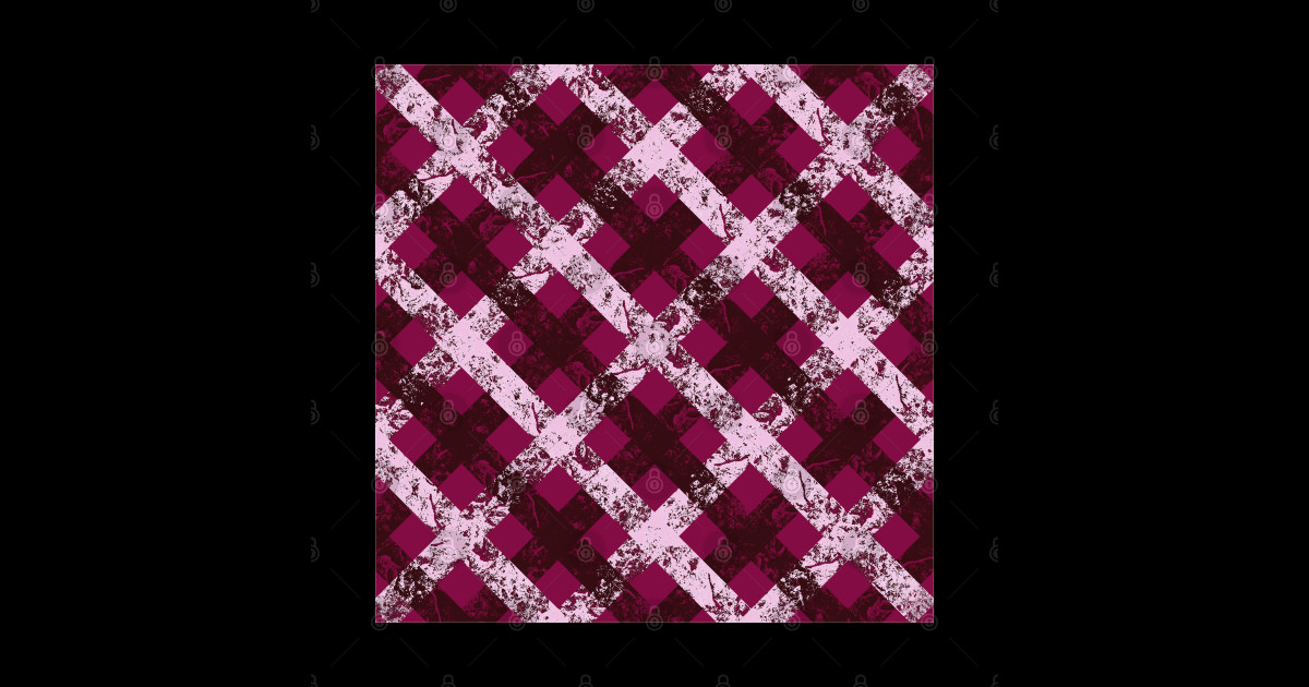 Geometric pattern III - Burgundy - Sticker | TeePublic