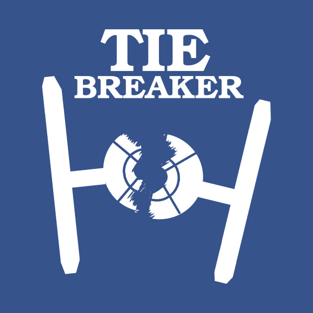 TIE BREAKER white - Star Wars - T-Shirt | TeePublic