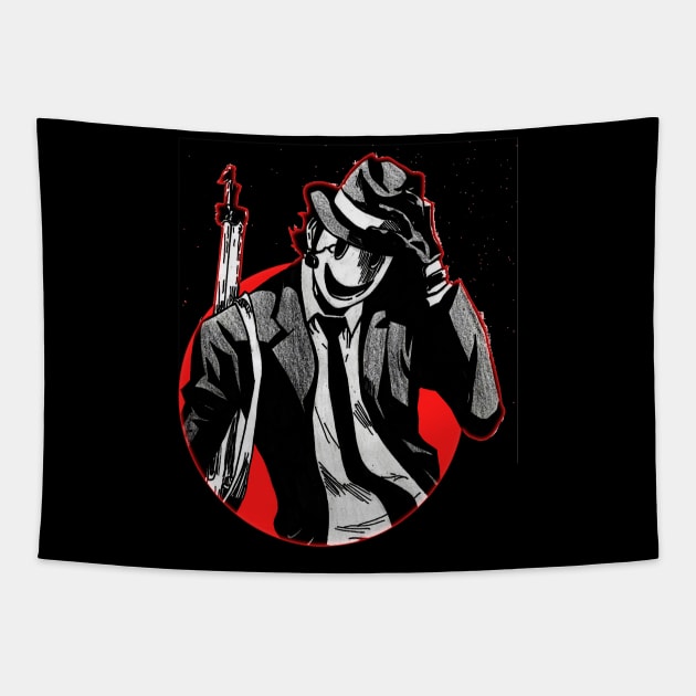 Aesthetic Sniper Mask High Rise Invasion Tapestry Teepublic