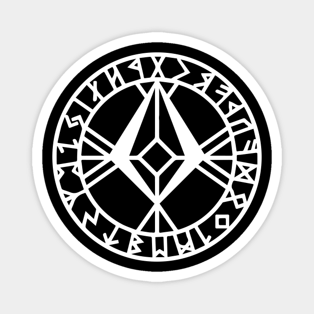 Odin protection rune - Viking art - Odin Protection - Magnet | TeePublic