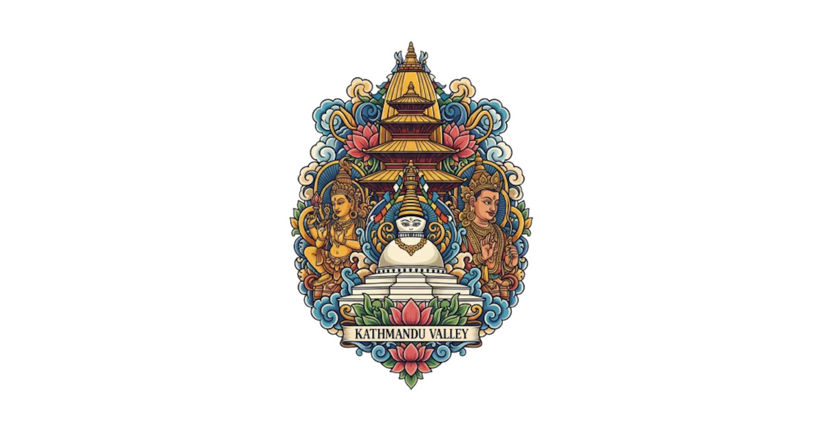 KATHMANDU VALLEY - Nepal - T-Shirt | TeePublic