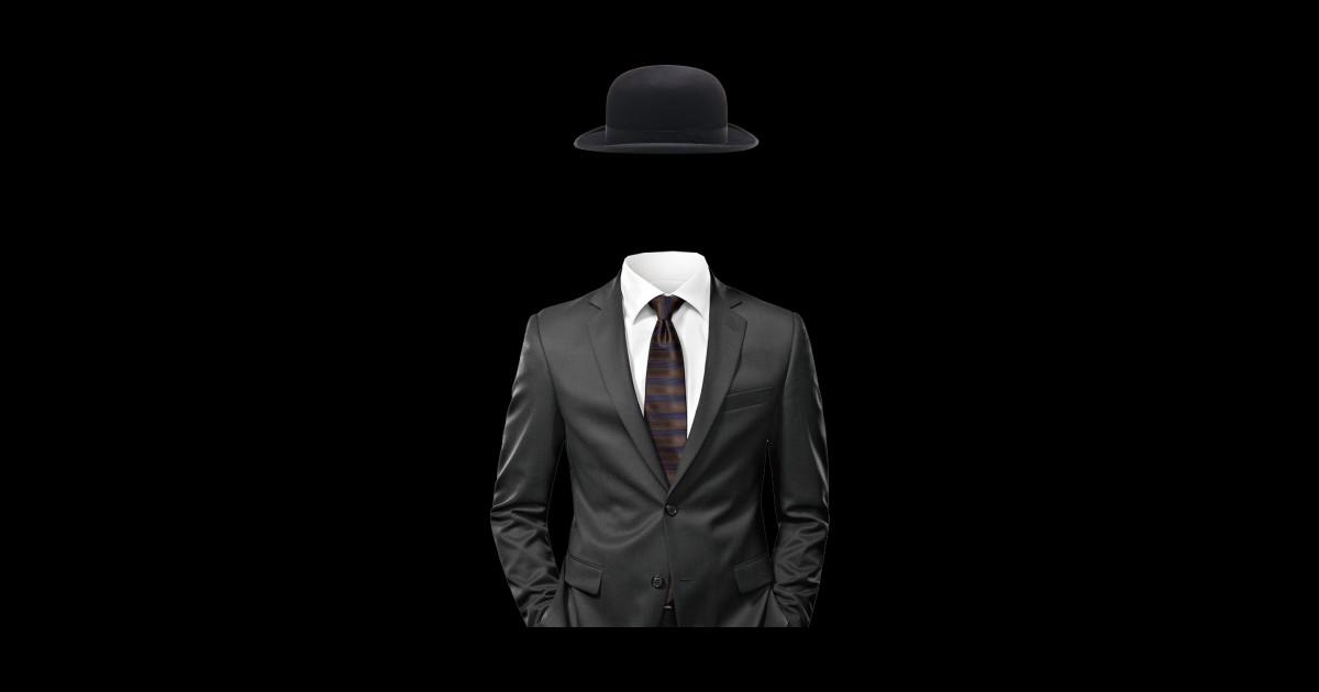 Invisible man in suit, tie, and top hat - Invisible - Phone Case ...