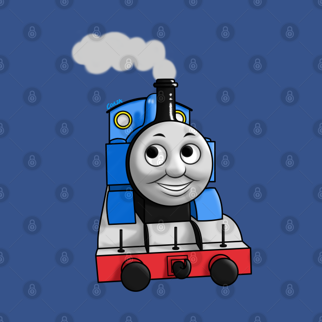 Thomas puffing along - Thomas - Kids T-Shirt | TeePublic