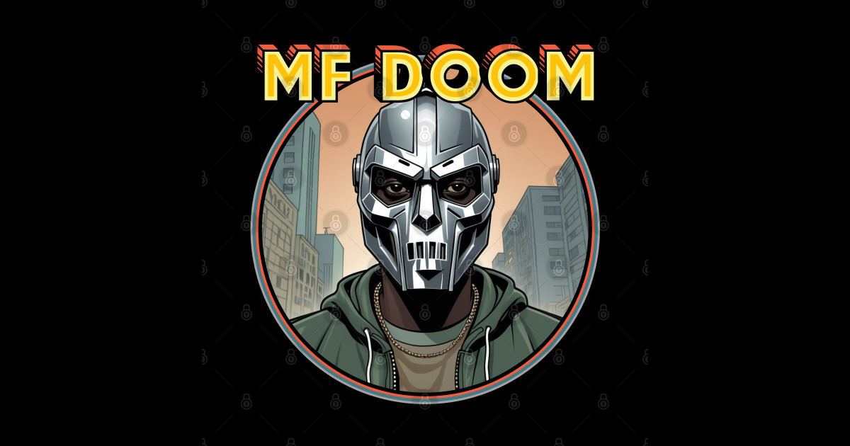 MF Doom - Mf Doom - Sticker | TeePublic
