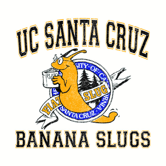 Santa Cruz Banana Slugs Uc Santa Cruz Ucsc Pulp Fiction Banana Slugs