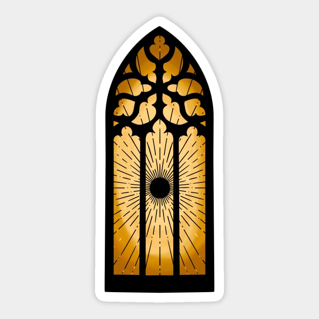 Solar Window - Neo Traditional - Sticker | TeePublic