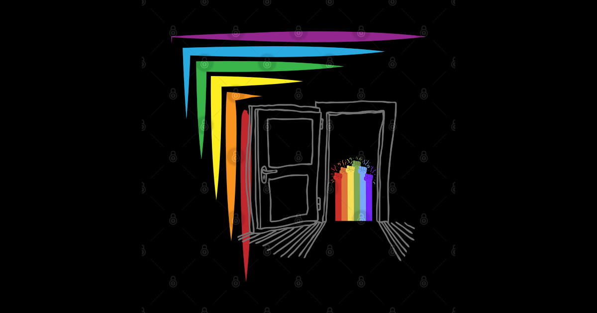 Coming out - Coming Out - Sticker | TeePublic