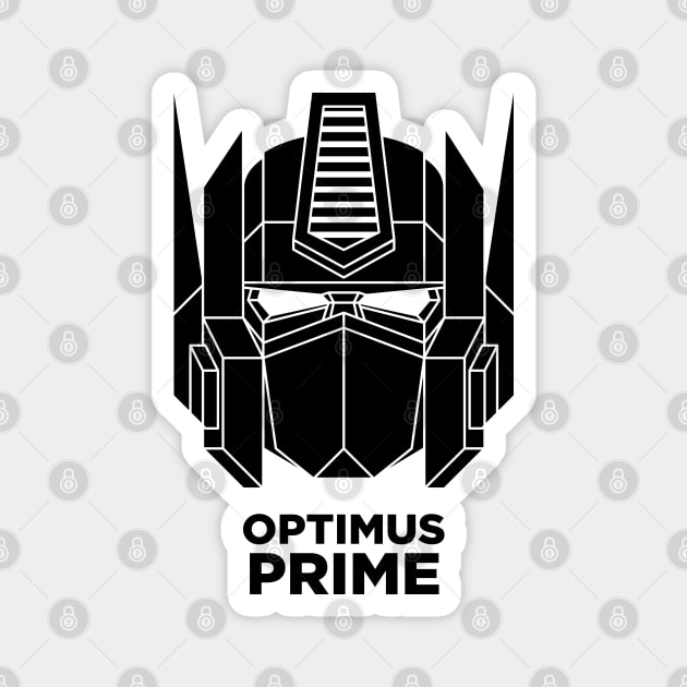 optimus prime logo vector