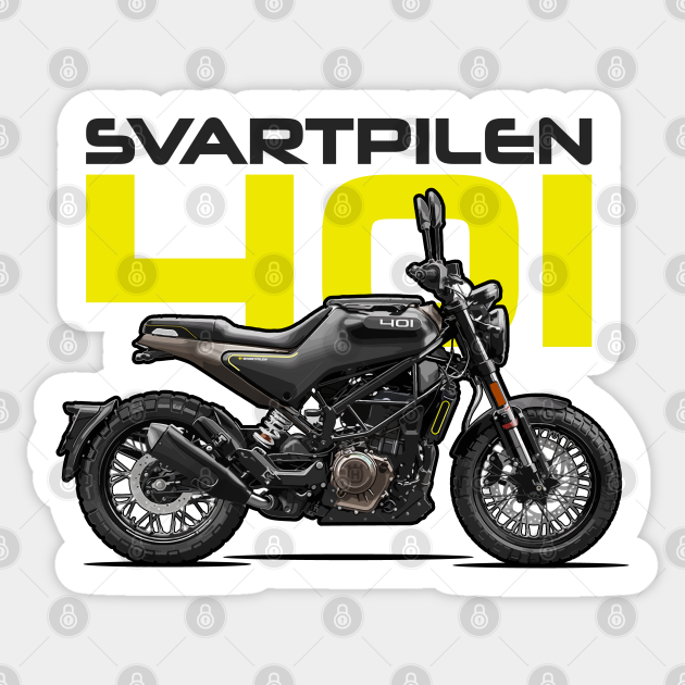 Svartpilen 401 - Svartpilen 401 - Sticker | TeePublic