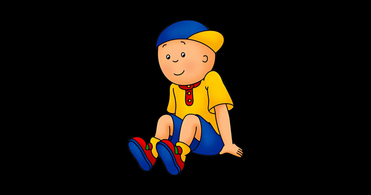 CAILLOU GETS GROUNDED BORIS CHILDREN RETRO CARTOONS VINTAGE 2 ...