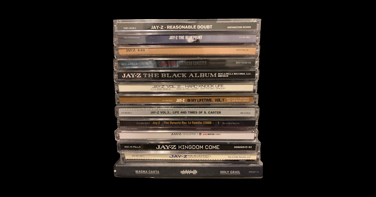 Jay Z Albums Rapper CD Vintage - Jay Z - Sticker | TeePublic