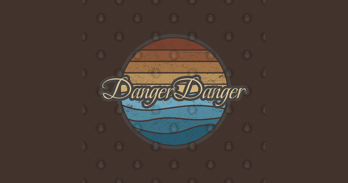 Danger Danger Retro Waves - Musician - T-Shirt | TeePublic