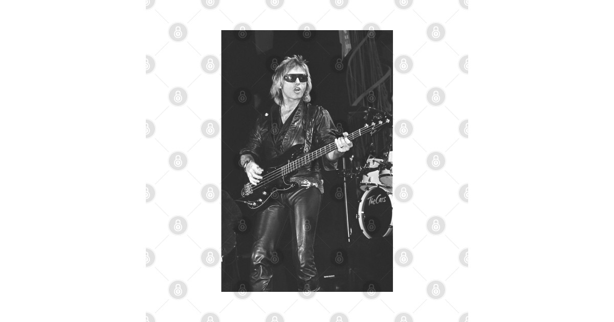 Benjamin Orr The Cars BW Photograph - The Cars - T-Shirt | TeePublic