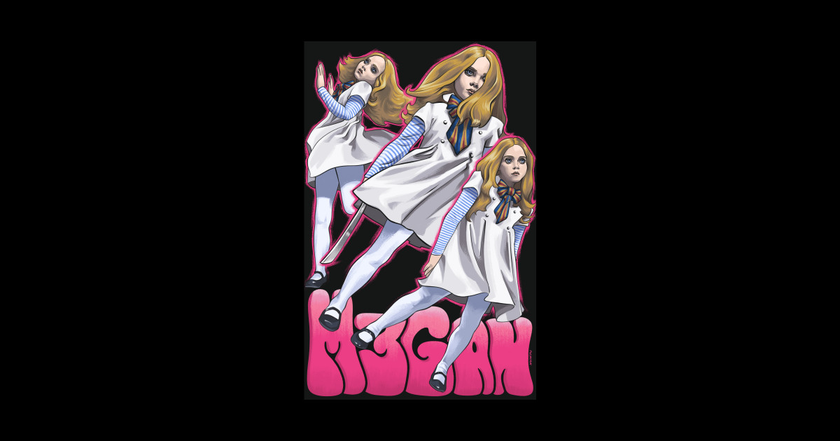 Megan / M3gan Movie Art - M3gan - Sticker | TeePublic