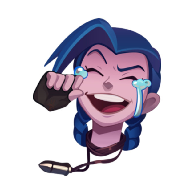 Jinx T-ShirtJinx laugh emote - Jinx T Shirtjinx Laugh Emote - Pin ...