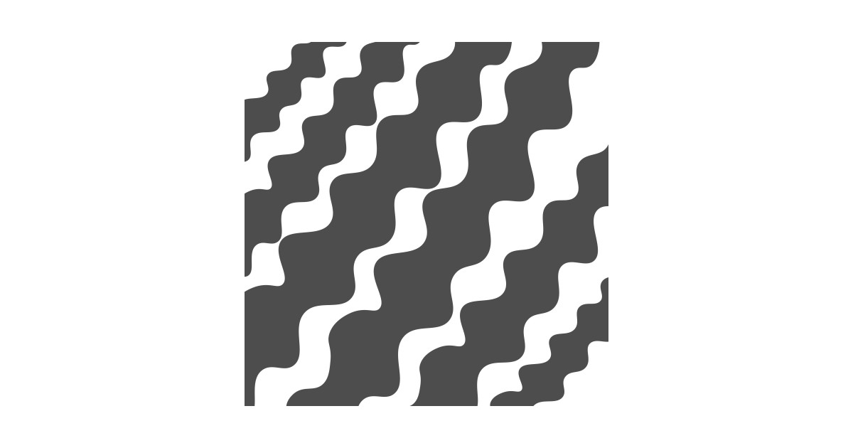 Grey and white slanting waves pattern - Grey Slanting Waves - T-Shirt ...