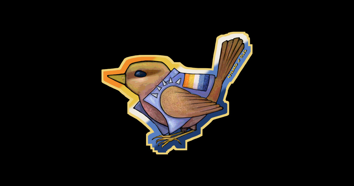 Aroace Punk Bird - Aroace - Posters and Art Prints | TeePublic