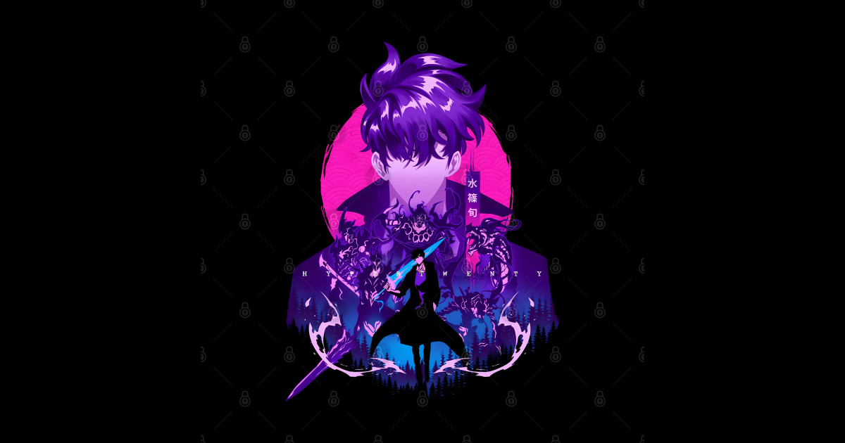 Sung Jin-Woo Shadow Army Solo Leveling - Solo Leveling - Sticker ...