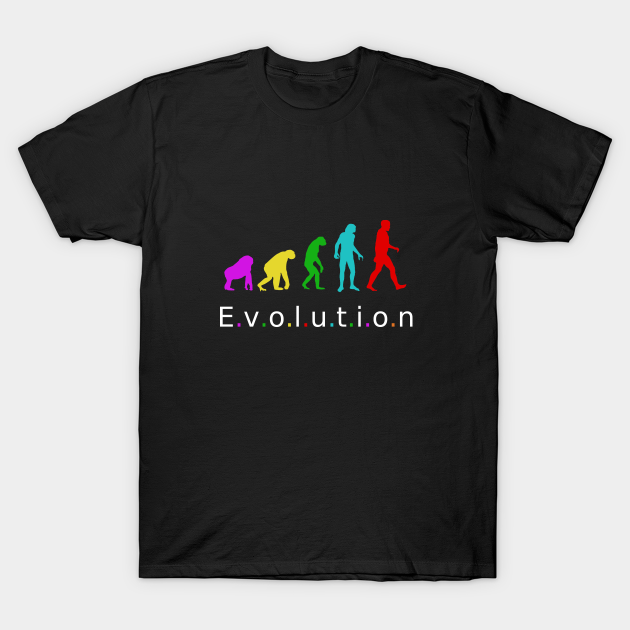 Evolution - Charles Darwin - T-Shirt | TeePublic