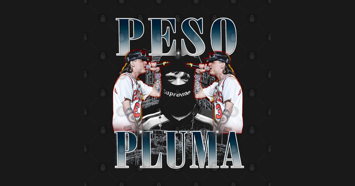 Peso Pluma Collage - Peso Pluma - T-Shirt | TeePublic