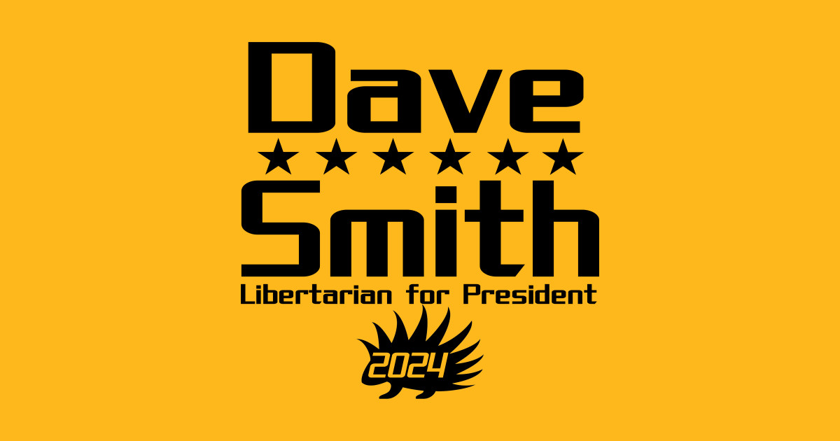 Dave Smith for President 2024 - Dave Smith - T-Shirt | TeePublic