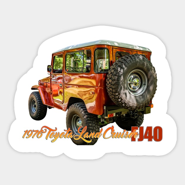 1976 Toyota Land Cruiser FJ40 - 1976 Toyota Land Cruiser Fj40 - Sticker ...