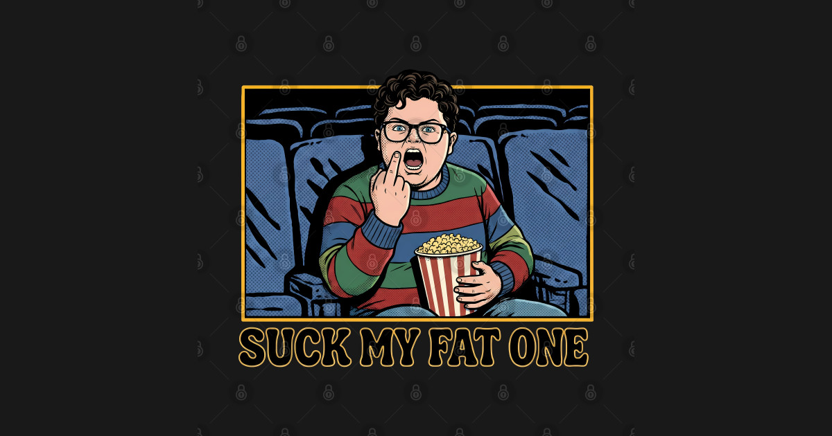 suck my fat one - Derek - Stranger Things - T-Shirt | TeePublic