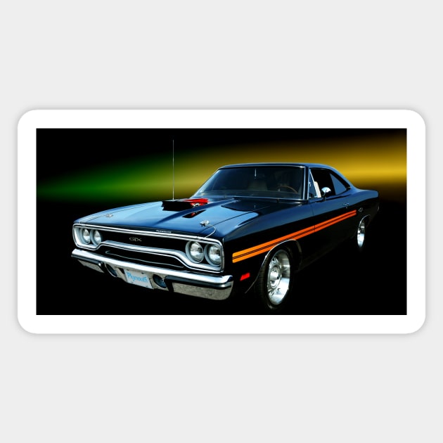 1970 Plymouth GTX - Automotive - Sticker | TeePublic