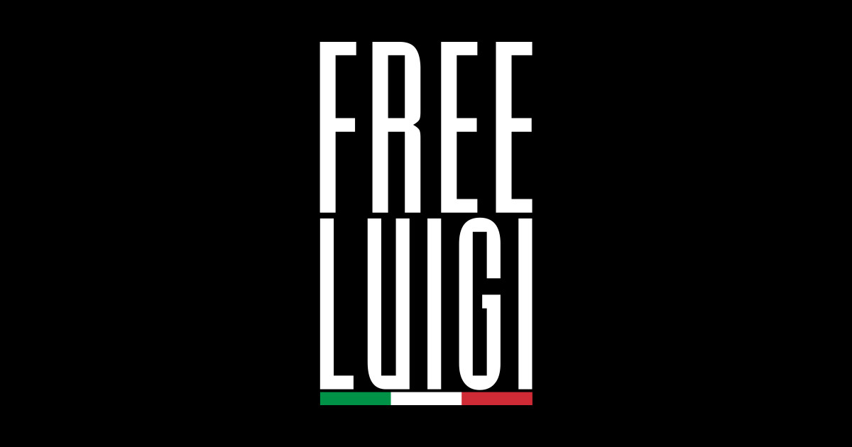 FREE LUIGI - ITALIAN FLAG - Free Luigi - Magnet | TeePublic