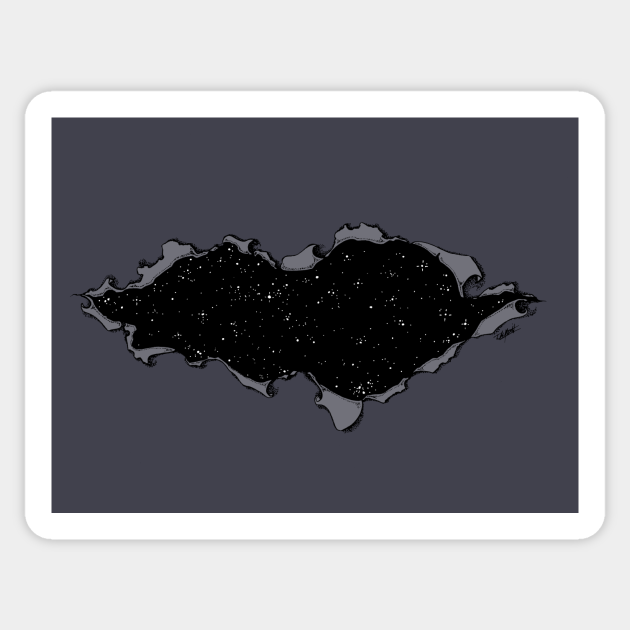 Rip in Space / Time - Rip - Sticker | TeePublic